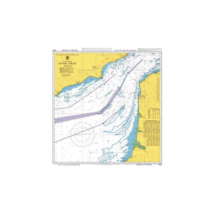 Instructional Chart 5052 - Dover Strait | Stanfords