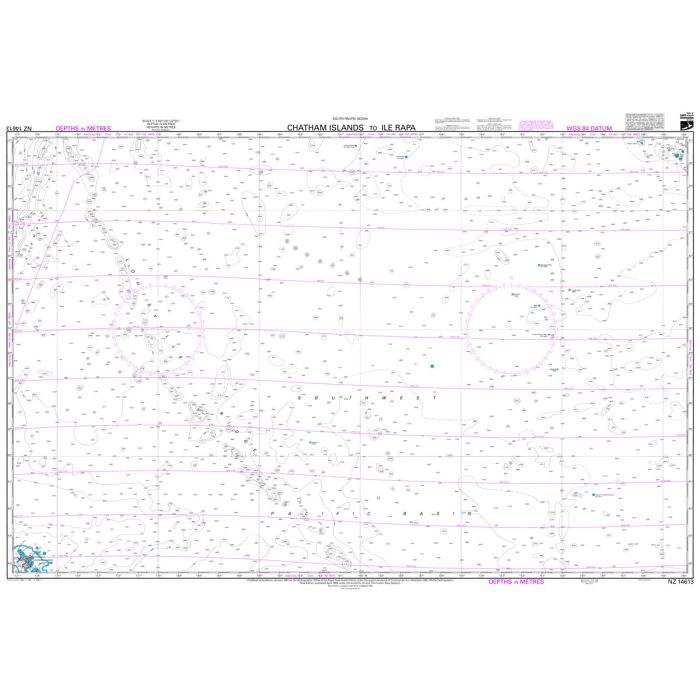NZ14613 Chatham Islands to Ile Rapa | Stanfords