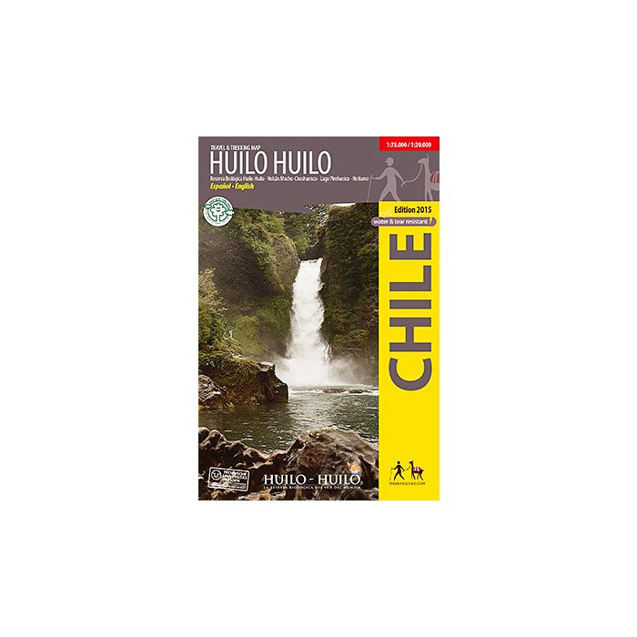 Huilo Huilo Biological Reserve Trekkingchile Map | Stanfords