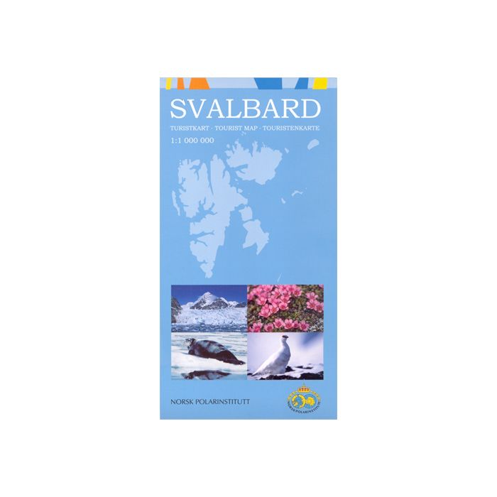 Svalbard • Norsk Polarinstitutt 1:1,000,000 Tourist Map | Stanfords