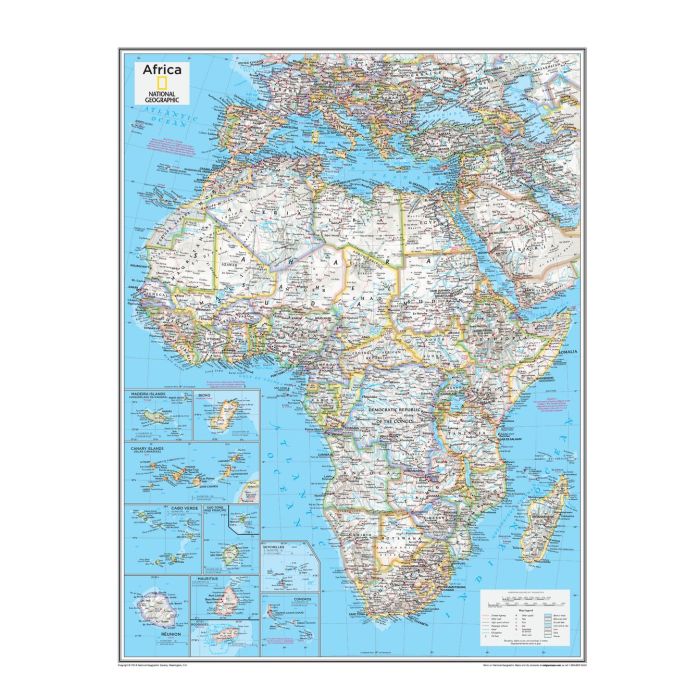 Africa Political - Atlas of the World, 10th Edition | Stanfords
