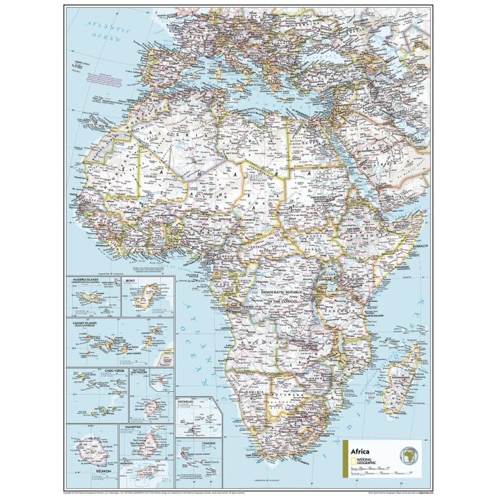 Africa Map Atlas 690 Colonial Africa Map Lizenzfreie Bilder,