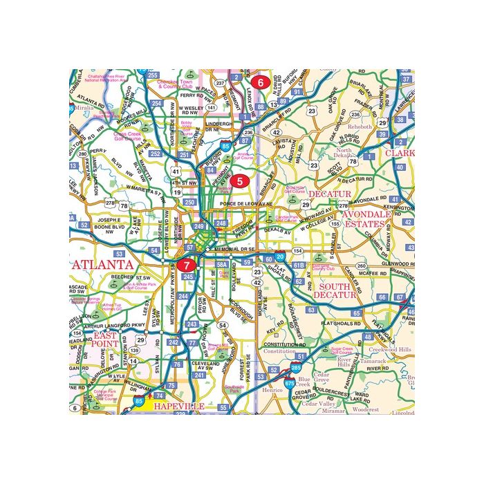 Atlanta Ga Zip Code Map Updated 2019 Atlanta Zip Code Map Printable