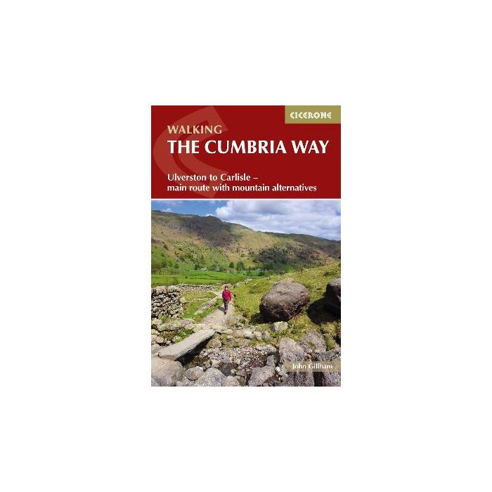 Walking The Cumbria Way: Ulverston to Carlisle - main route with ...