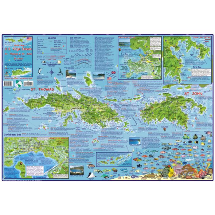 Virgin Islands Map Virgin Islands Latitude And Longitude Map