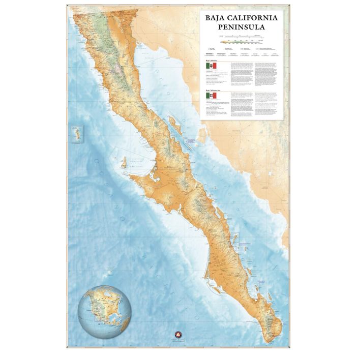 Lower California Map California Highways (www.cahighways.org): Telling