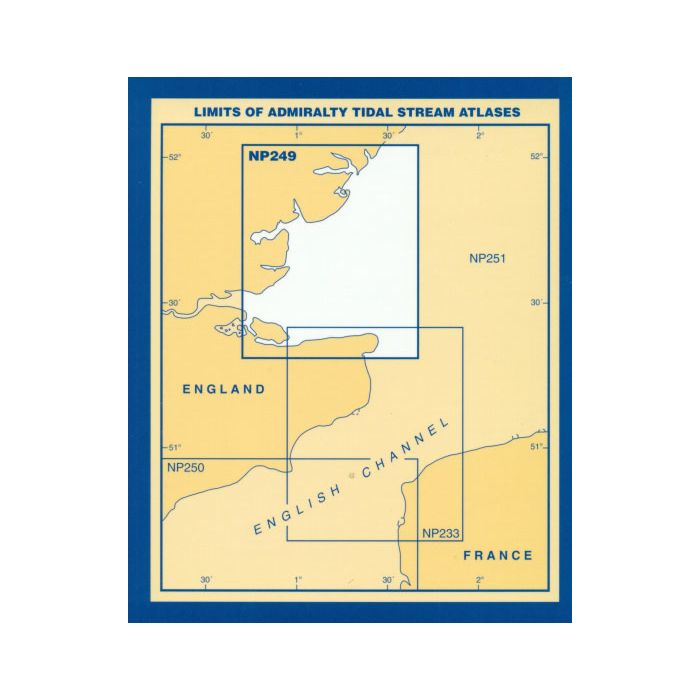NP249 Tidal Stream Atlas - Thames Estuary | Stanfords