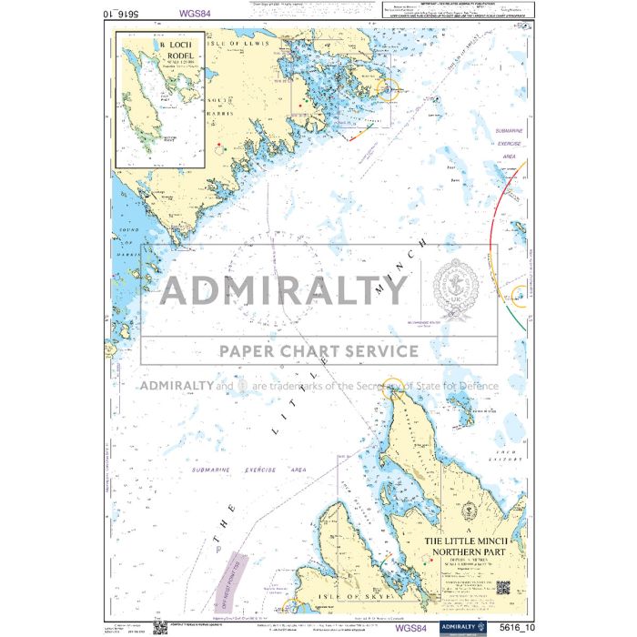 Admiralty Chart SC5616_10 - The Little Minch - Northern Part | Stanfords