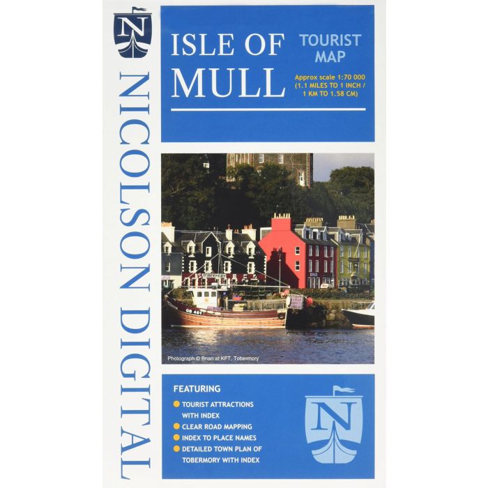 Isle of Mull Nicolson Tourist Map | Stanfords