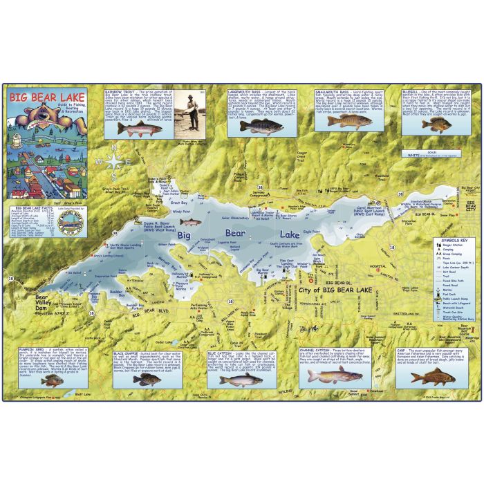 Lake California Map Clear Lake Map And Information | RB Bass Fishing