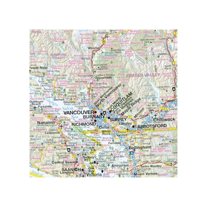 British Columbia Map Introducing The British Columbia Big Tree