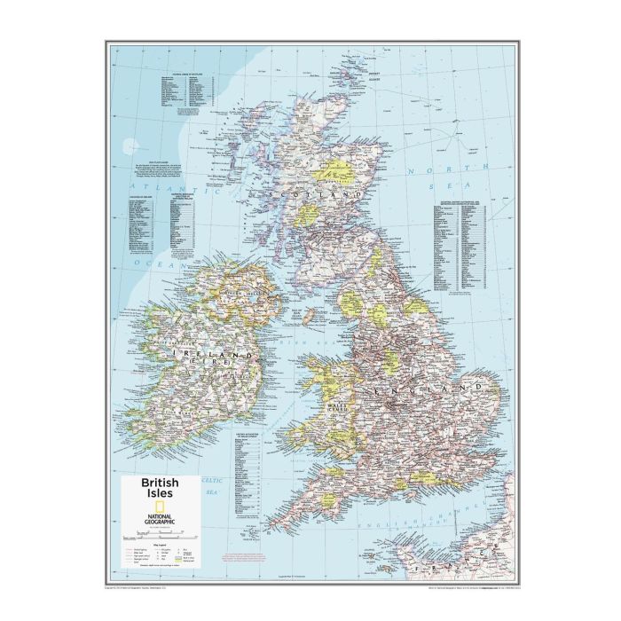 British Isles - Atlas of the World, 10th Edition | Stanfords