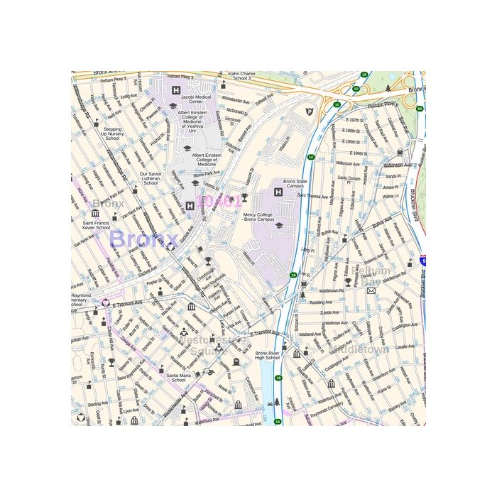 Bronx New York City Map Library Futures | Mapping The Bronx: Where