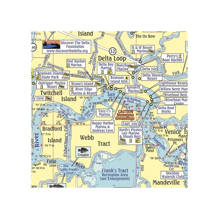 Map Of California Delta