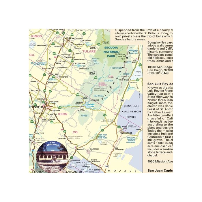Map Of Missions In California The Origin California Missions Trail