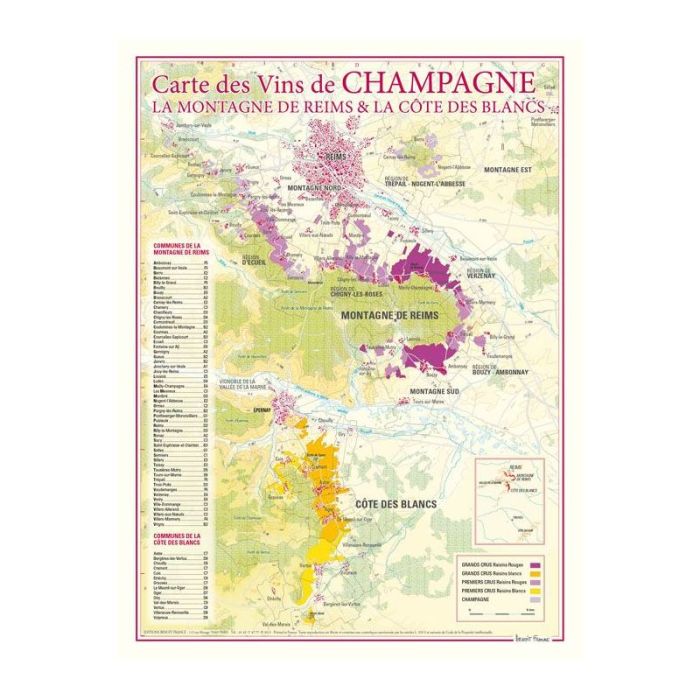 Champagne - Montagne de Reims - Côte des Blancs Editions Benoit France ...