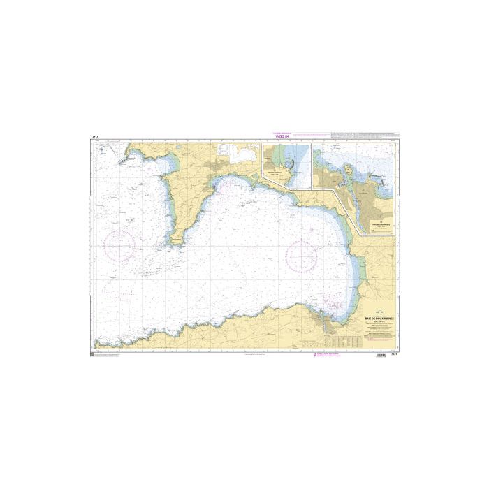 SHOM Chart 7121 - Baie de Douarnenez | Stanfords
