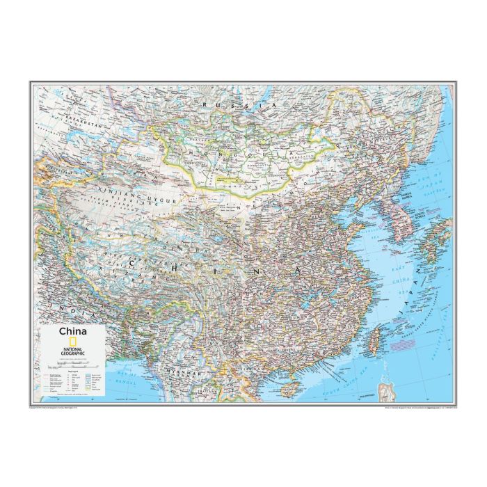 China - Atlas of the World, 10th Edition | Stanfords