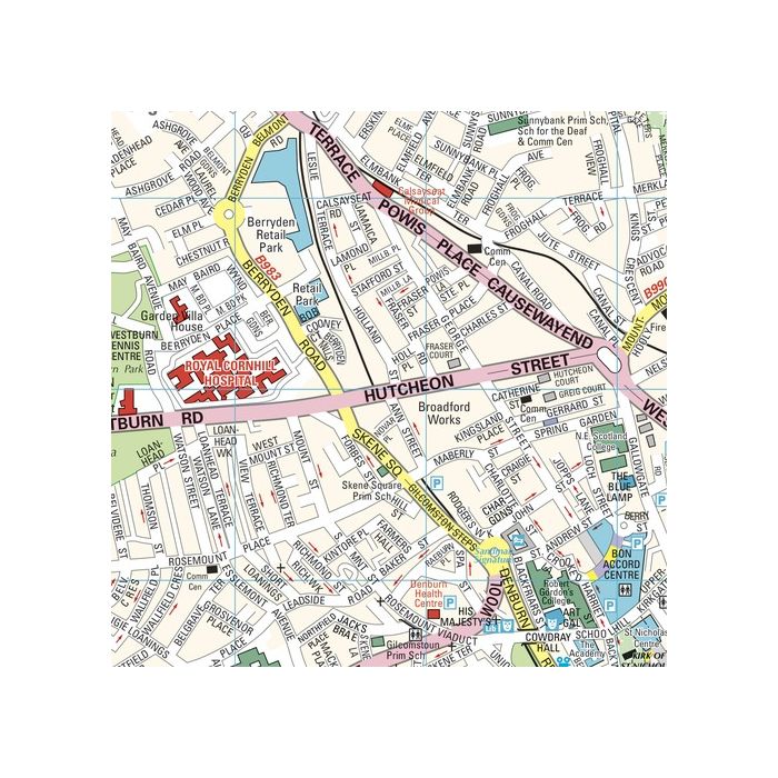 Aberdeen Map North East Region – Aberdeen Central Constituency Map