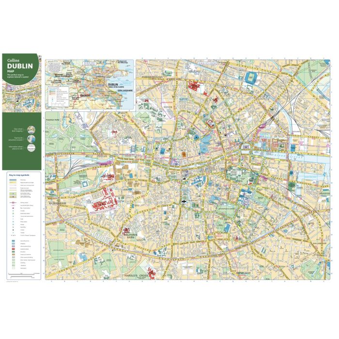 Collins Dublin Pocket Map | Stanfords