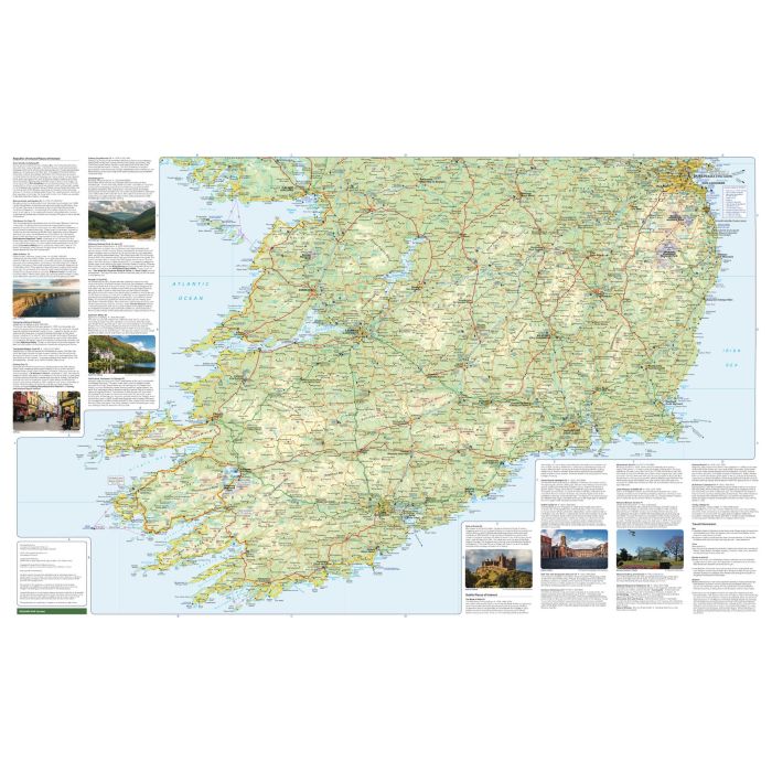 Collins Ireland Pocket Map - South | Stanfords