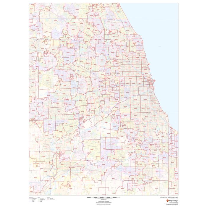 Cook County, Illinois ZIP Codes | Stanfords