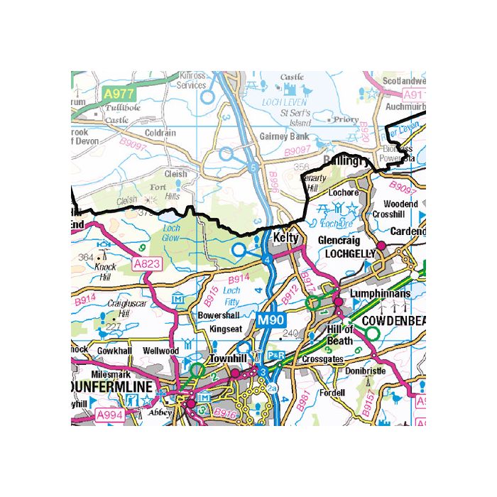 Street Map Of Dunfermline