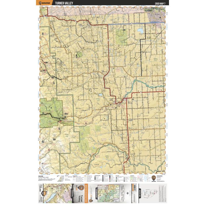 CRCR07 Turner Valley - Canadian Rockies Topo | Stanfords