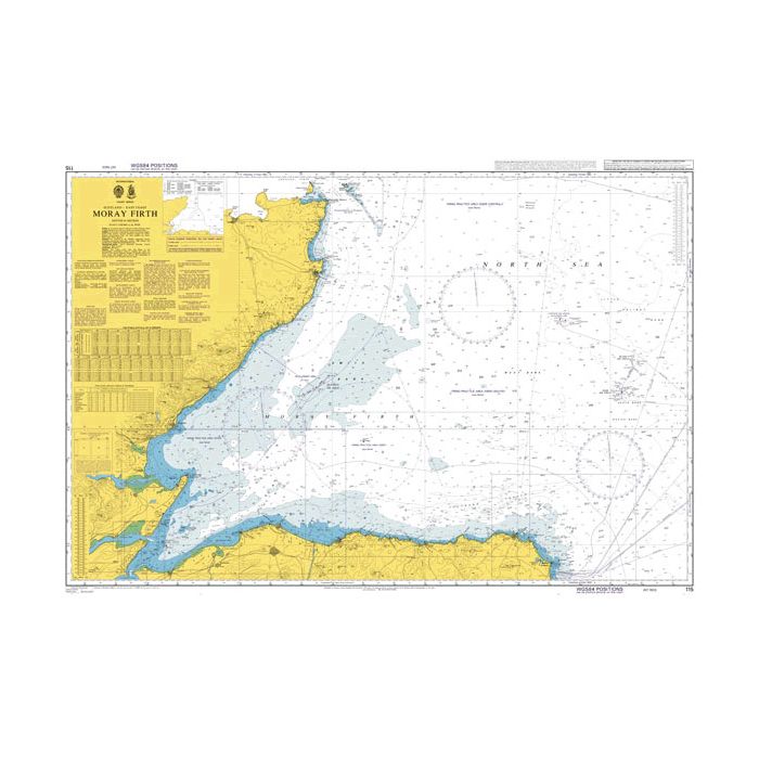 Admiralty Chart 115 - Moray Firth | Stanfords
