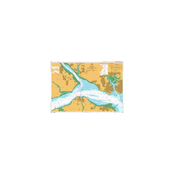 Admiralty Chart 2036 - The Solent and Southampton Water | Stanfords