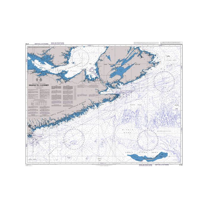 Admiralty Chart 4748 - Canada, Nova Scotia/Nouvelle-Écosse, Halifax to ...