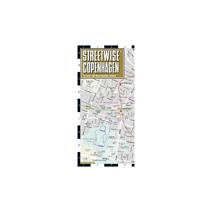 Copenhagen Streetwise Map - Laminated City Center Street Map | Stanfords