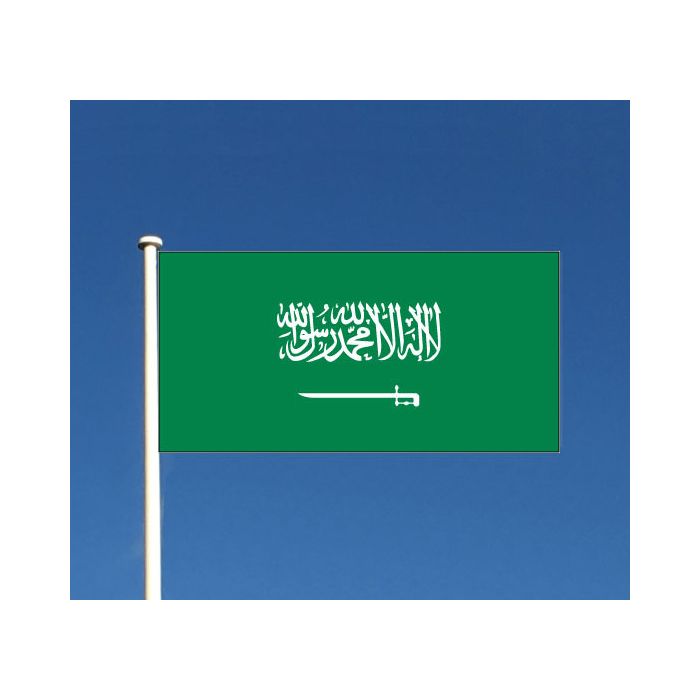 Saudi Arabia flag (double sided) - 3x2 ft - sewn | Stanfords
