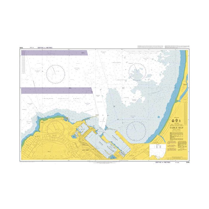 Admiralty Chart 1846 - Table Bay | Stanfords
