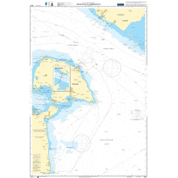Admiralty Chart DE31 - International Chart Series - Baltic Sea, Germany ...