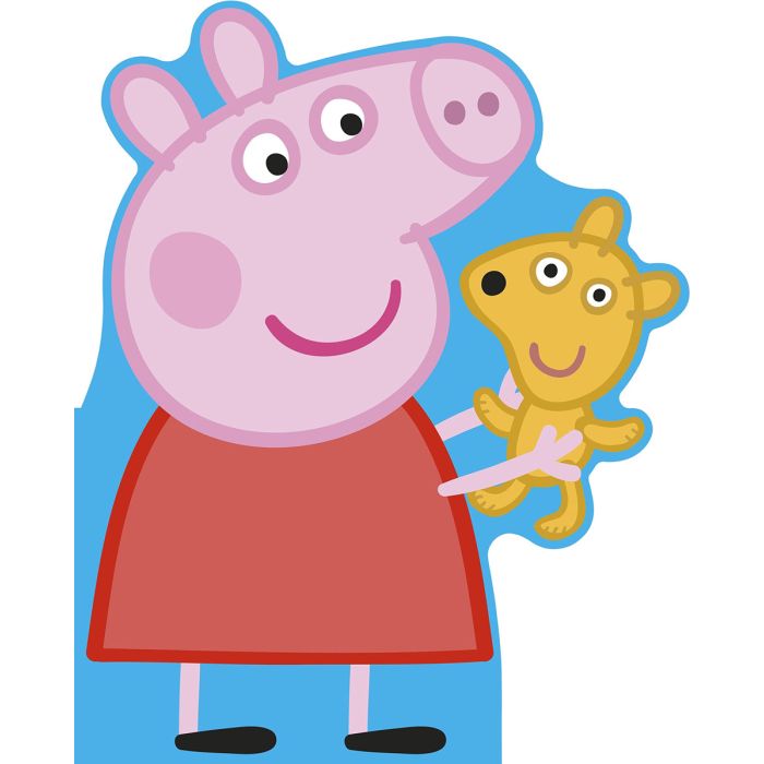 Peppa Pig: All About Peppa: A Peppa-shaped board book | Stanfords