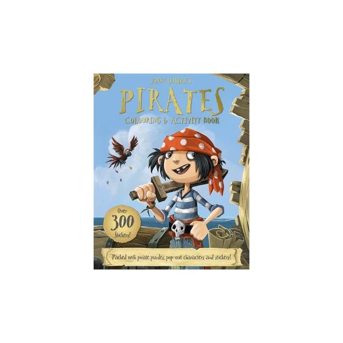 Jonny Duddle's Pirates Colouring & Activity Book | Stanfords