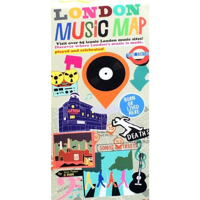 London Music Map | Stanfords