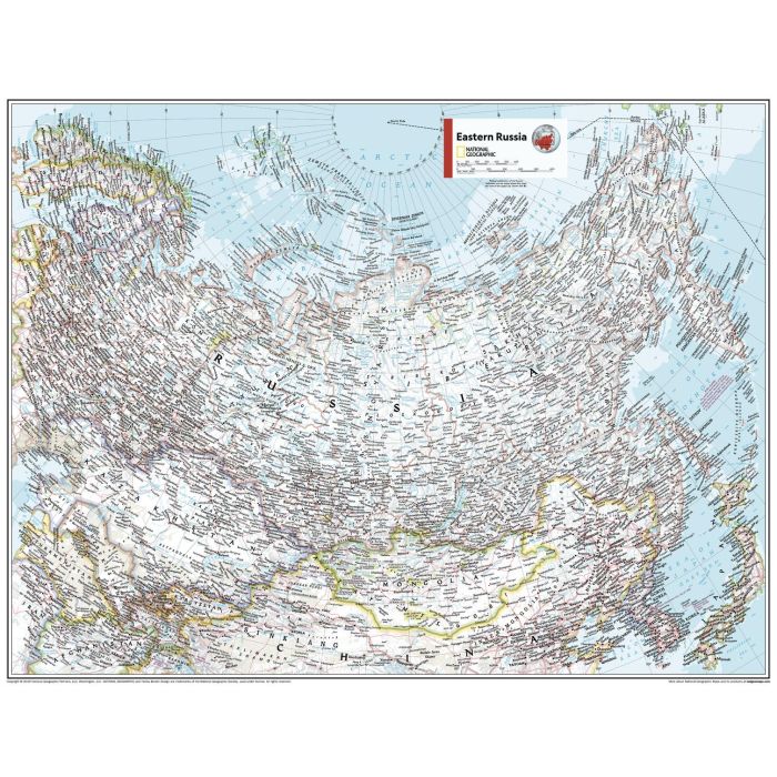 Eastern Russia - Atlas of the World, 11th Edition | Stanfords
