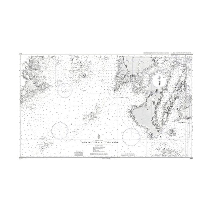 Admiralty Chart 3809 - Tagolo Point to Cuyo Islands including Cebu ...