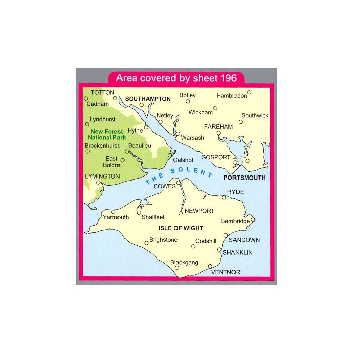 The Solent and Isle of Wight 1810-1919 (3-map set) | Stanfords