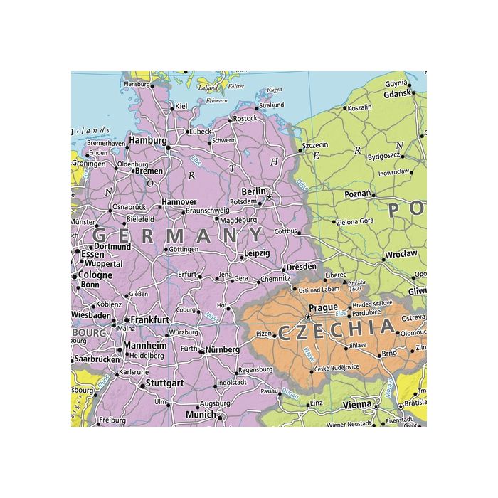 Large Detailed Map Of Europe