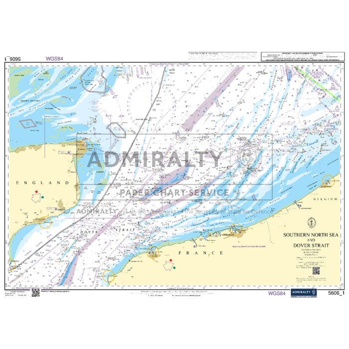 Admiralty Chart SC5606_1 - Southern North Sea and Dover Strait | Stanfords