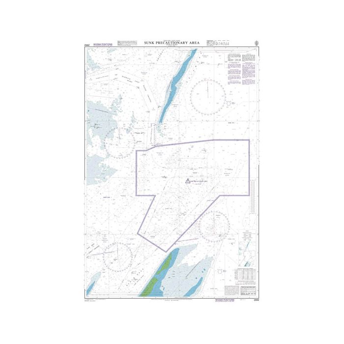 Admiralty Chart 2692 - England East Coast Sunk Precautionary Area ...
