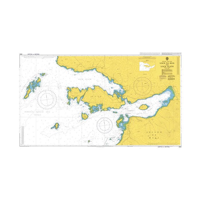 Admiralty Chart 2652 - Loch Na Keal and Loch Tuath | Stanfords