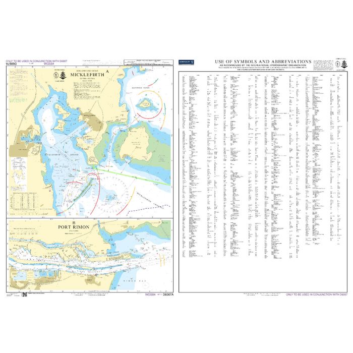 Admiralty Chart D6067A - Use of Symbols and Abbreviations (sheet two of ...