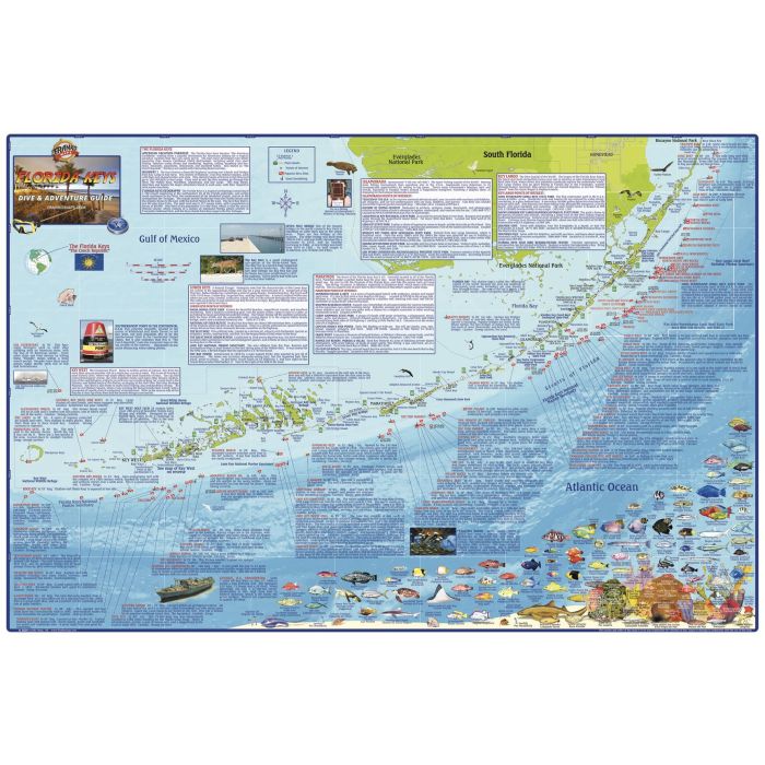 Florida Keys Map MCMXCVII — This Is A Map Of The Florida Keys