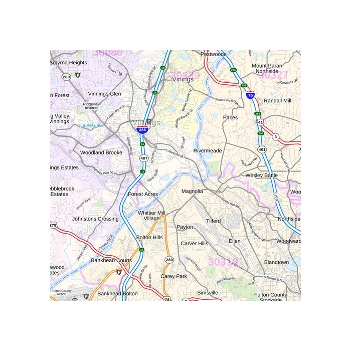 Fulton County Georgia Street Map Ga. 400 Resurfacing Begins Thursday