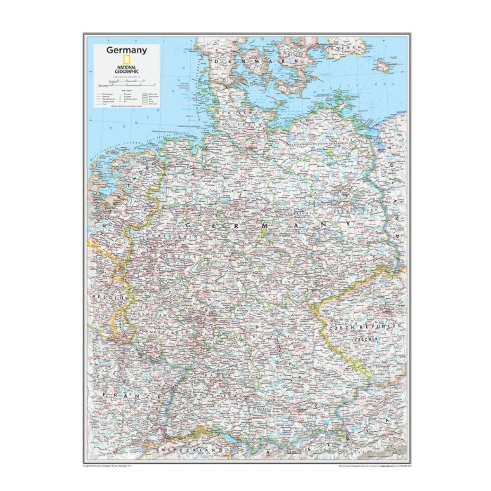Germany - Atlas of the World, 10th Edition | Stanfords