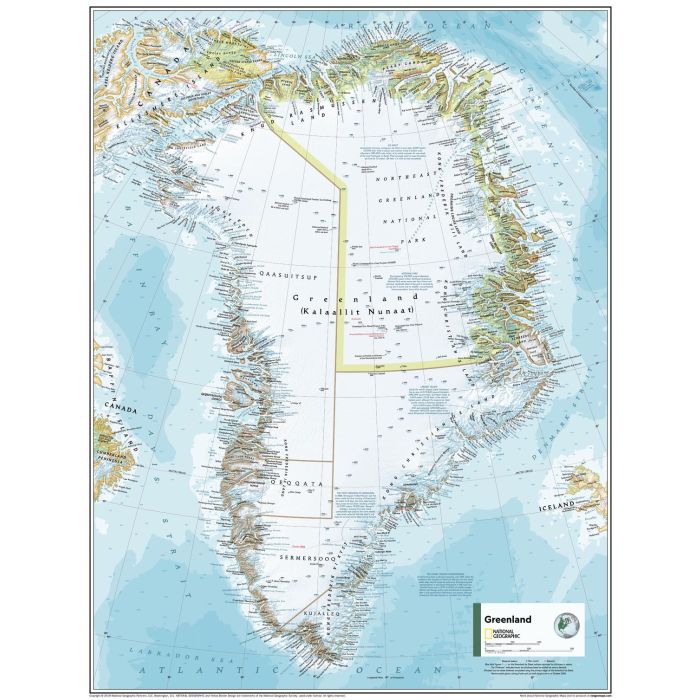 Greenland - Atlas of the World, 11th Edition | Stanfords